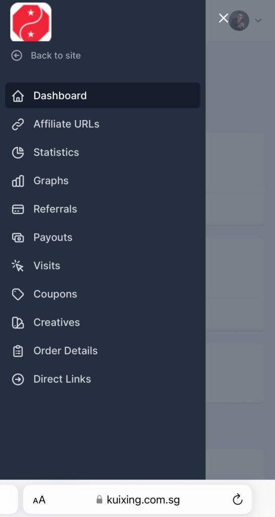 A06.Dashboard Menu – 魁星软件